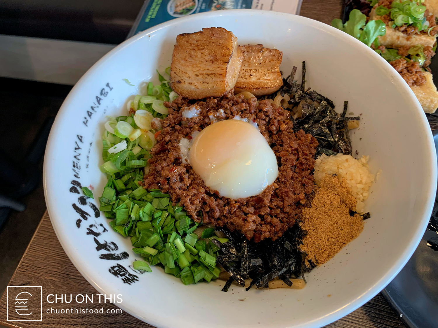 MENYA HANABI – Chu On This